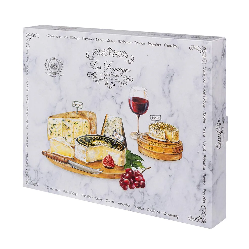 Deska do serów bambusowa z nożami Marco Polo Les Fromages 30 cm ...