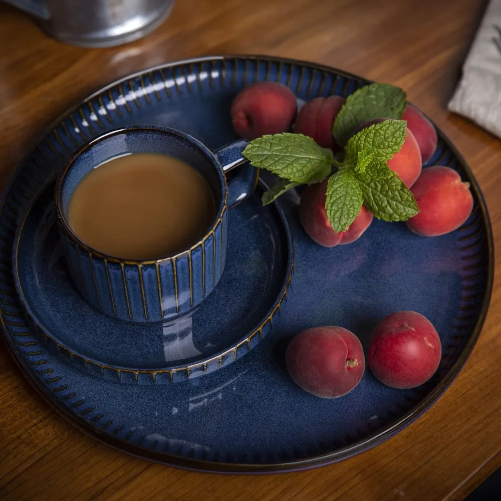 Filiżanka porcelanowa New Bone China Altom Design Reactive Stripes 220 ...