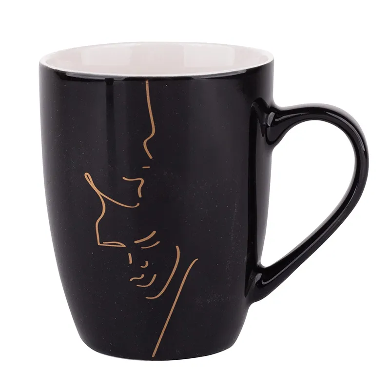 Kubek na Walentynki porcelanowy Altom Design In Love 300 ml czarny ...