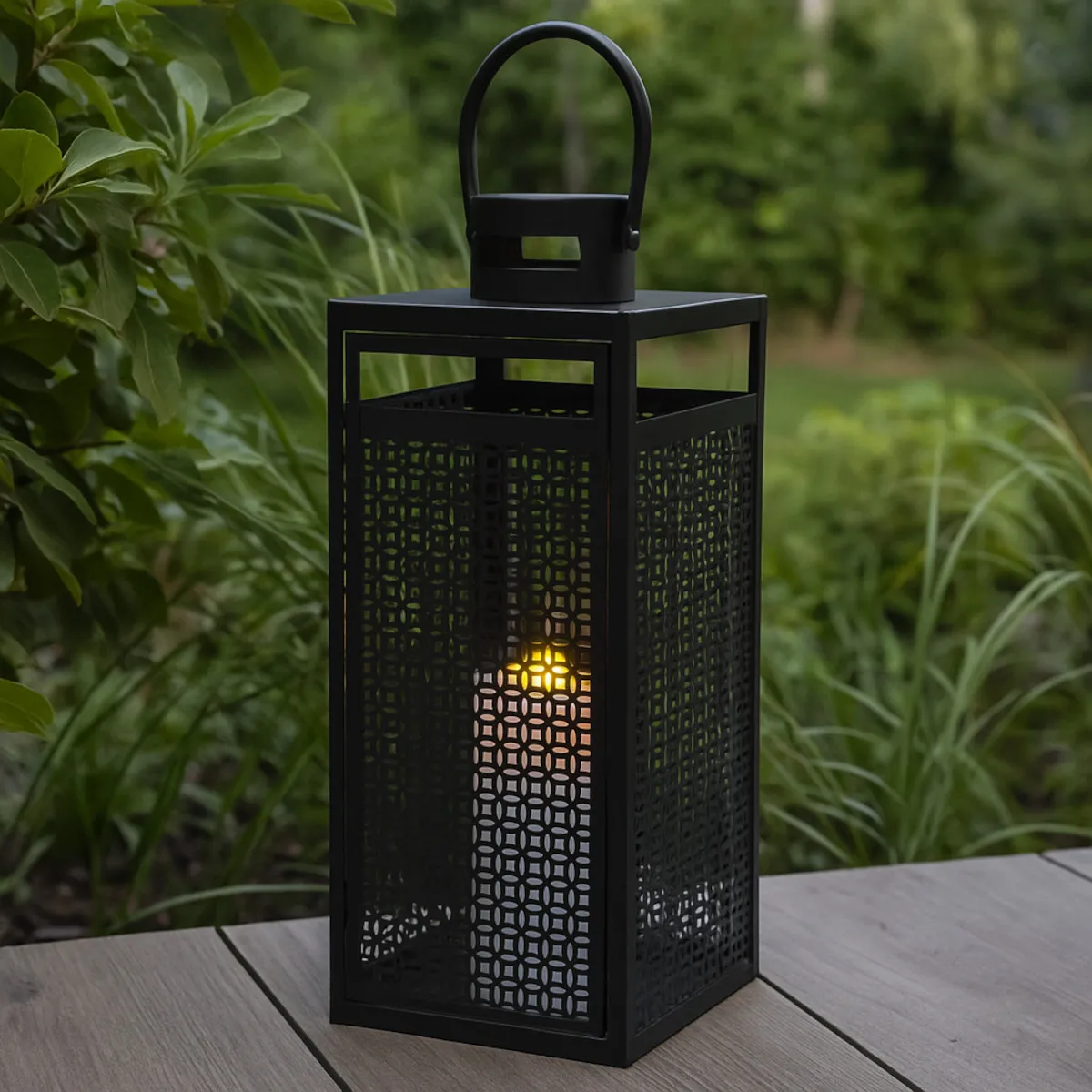 Lampion / latarnia / latarenka ozdobna wisząca Altom Design metalowa ...