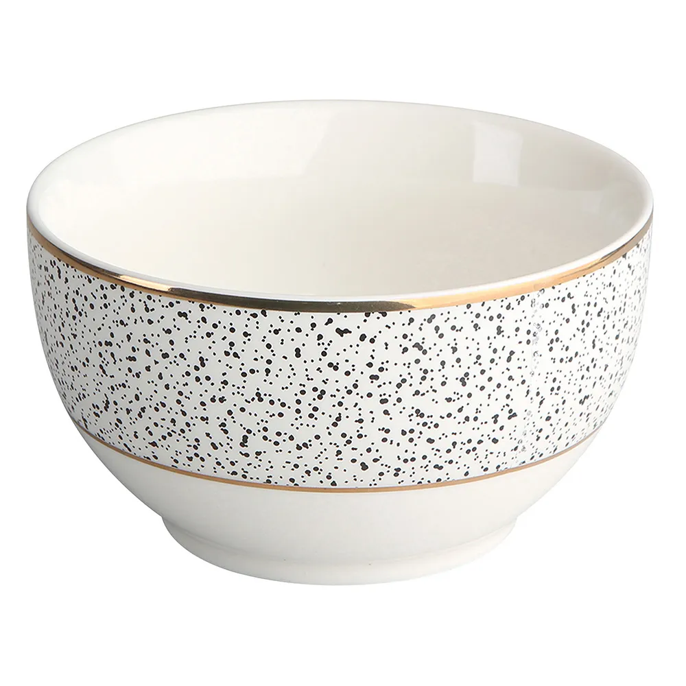 Miska / salaterka porcelanowa Altom Design Granit 12,5 cm biała - altom.pl