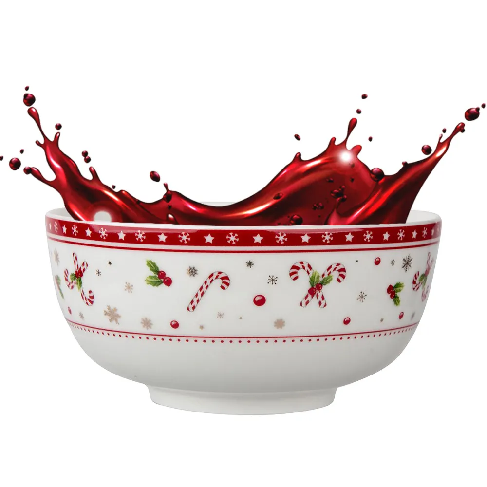 Miska salaterka porcelanowa Altom Design Świąteczna Choinka 14 cm ...