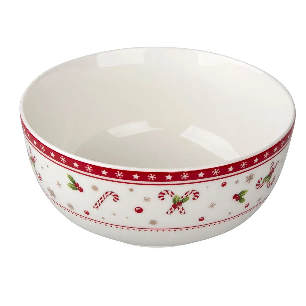 Miska salaterka porcelanowa Altom Design Świąteczna Choinka 14 cm ...