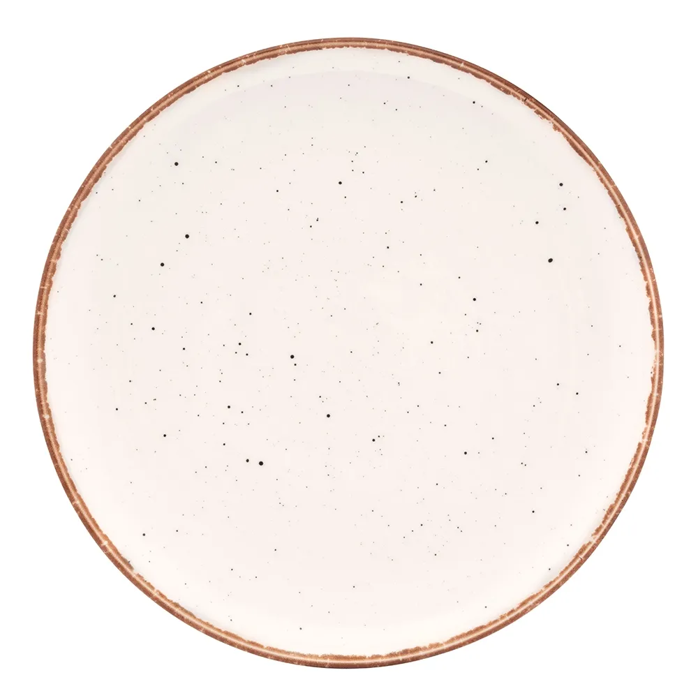 Talerze obiadowe porcelanowe New Bone China Altom Design Reactive Ivory ...